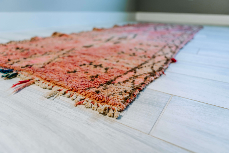 COTTON CANDY (Vintage Moroccan Rug) – Coco Carpets